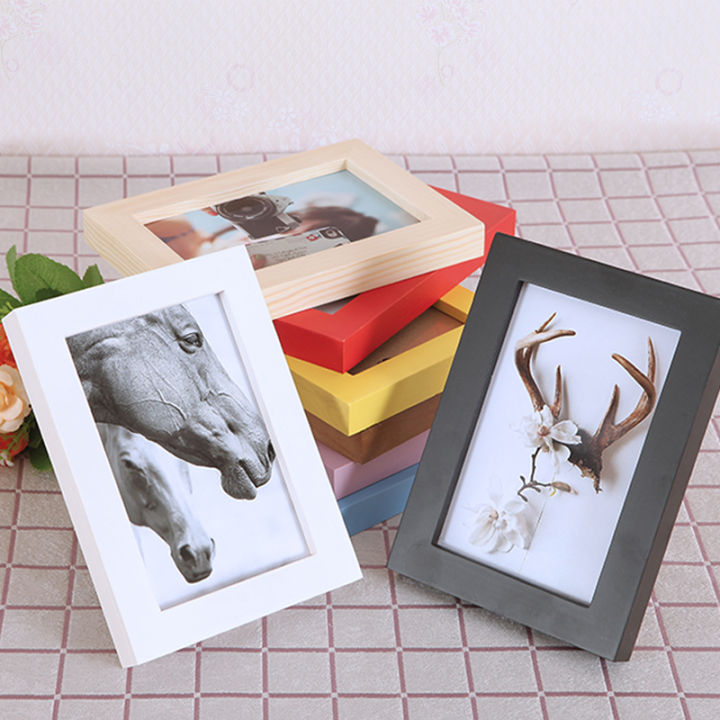 Solid Wood Wall-Mounted Picture Frame 7-Inch 5 6 8-Inch 10-Inch A4 12 ...