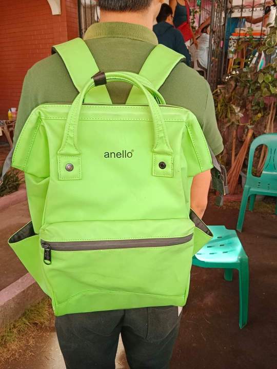 ANELLO BACKPACK, RUBBER MATTE, WATER RESISTANT JAPAN SURPLUS, ACTUAL ...