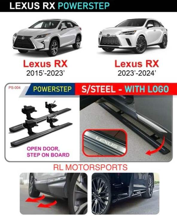 Lexus rx200t rx300 rx350 2016 - 2024 electric auto deployed running ...