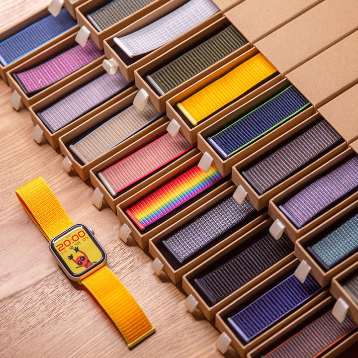 Nylon Loop for Apple Watch Ultra 2 Strap 49mm 38mm 42mm Women Men 44mm ...
