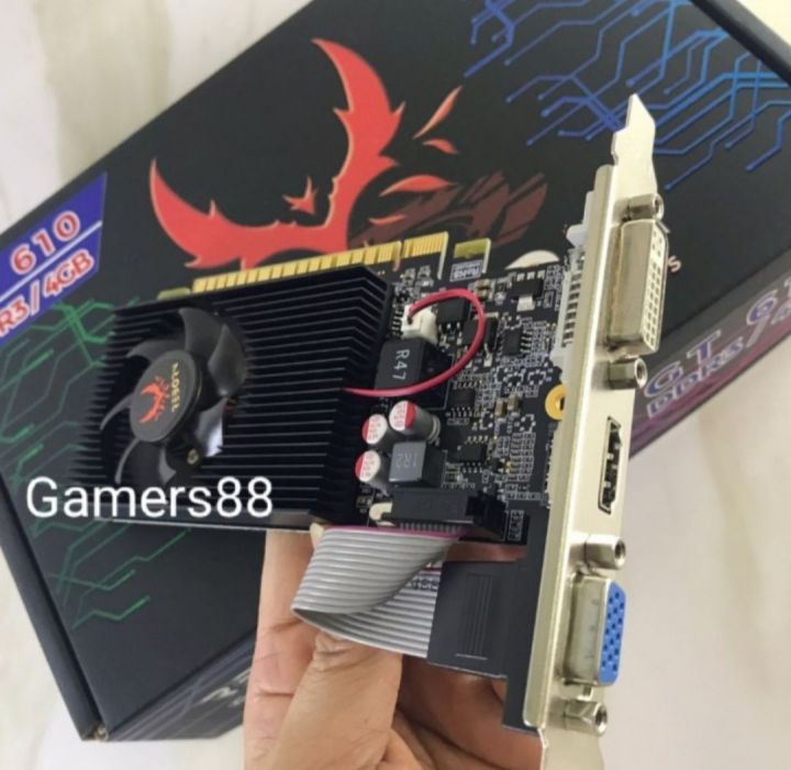 Vga Nvidia Geforce Gt 610 4gb Ddr3 64 bit Vga card | Lazada Indonesia