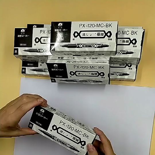 Oil-based Marker Pen Waterproof Oil-proof Highlights The Hook Line Pen ...