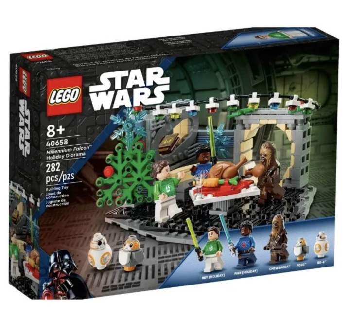 Lego 40658 Star Wars Millennium Falcon" Holiday Diorama | Lazada