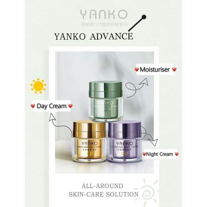 YANKO ADVANCE SKINCARE SET BESAR💯Original | Lazada