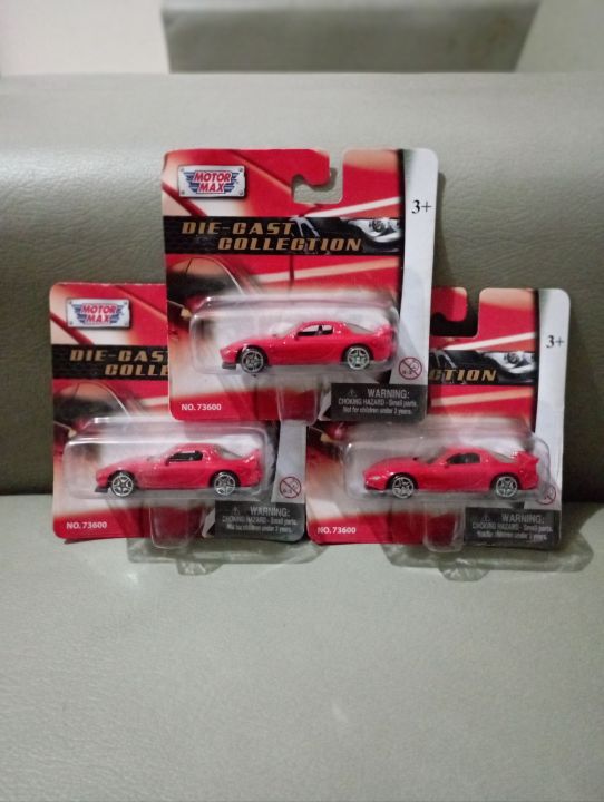 diecast miniatur mazda RX7 Merah skala 64 motormax | Lazada Indonesia
