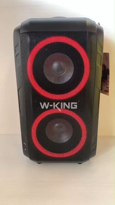 ลำโพง W-king T9 ลำโพงบลูทูธ LED กำลังขับ 80W เบสแน่น Bluetooth Speaker ลำโพง Wking T9 ลำโพงไร้ ...
