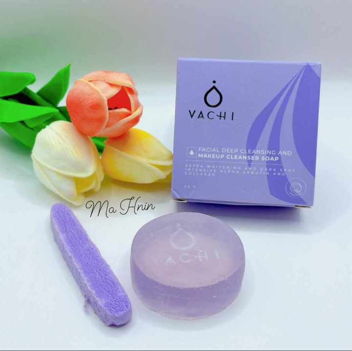 Face Soap vachi สบู่ล้างหน้าမျက်နှာအသားရေ ကြည်လင်ဖြူဖွေး 😍 မိကပ်များကို ...