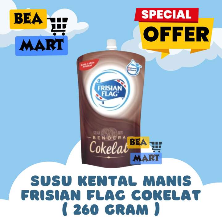 Susu Kental Manis Frisian Flag Pouch Cokelat 280 | SKM Bendera Coklat ...