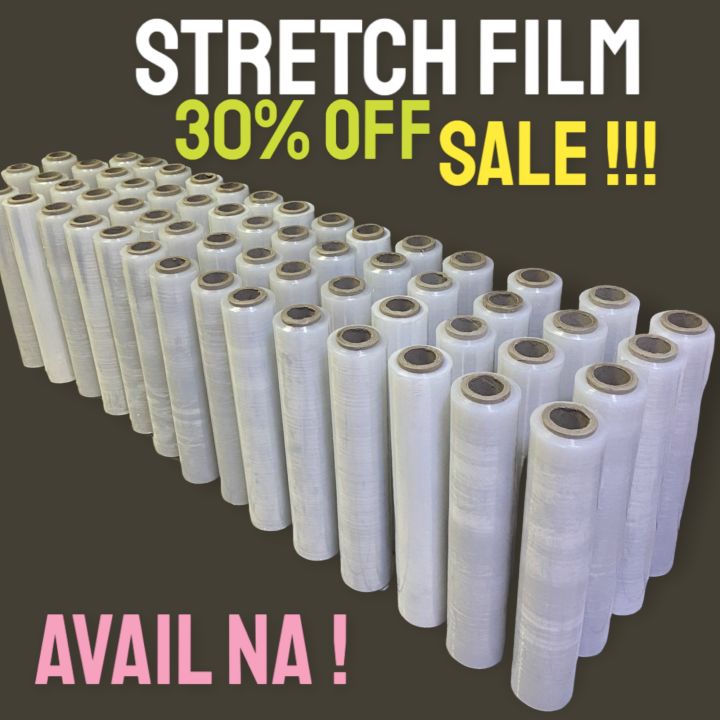 Stretch Film / Jack Wrap (300m ) clear X sold per Roll | Lazada PH