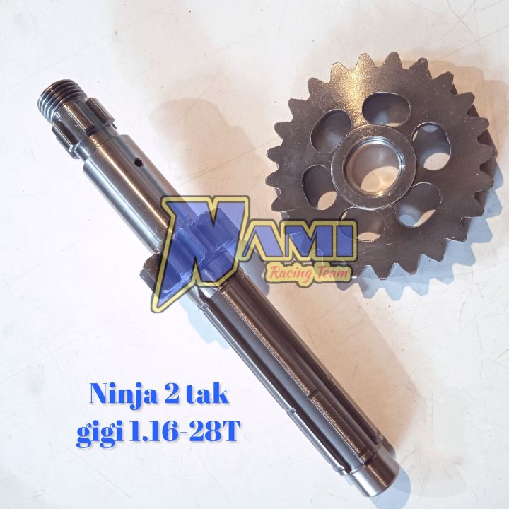 Rasio racing ninja 2 tak gigi 1.16-28T | Lazada Indonesia