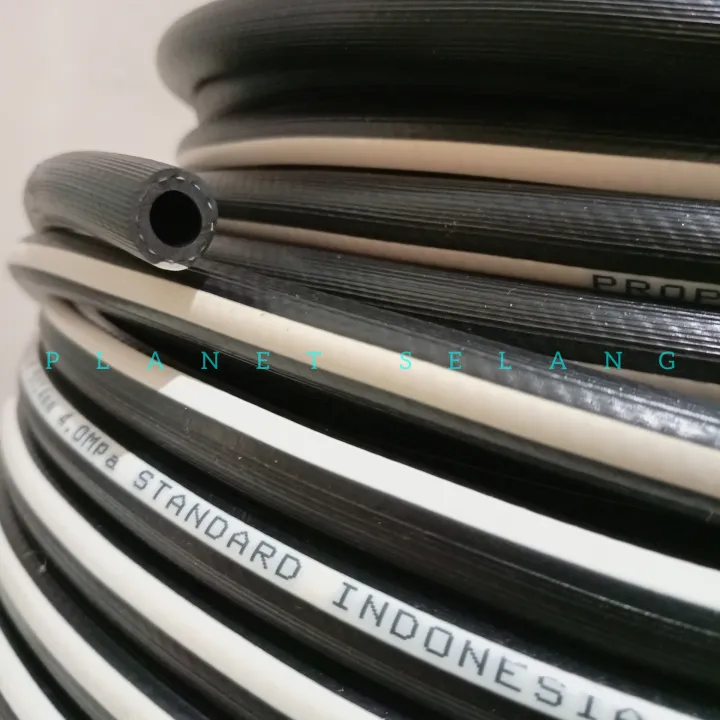 Selang Kompresor 3 Meter Hitam Hijau Atau Kuning 14 MM Selang Pompa ...