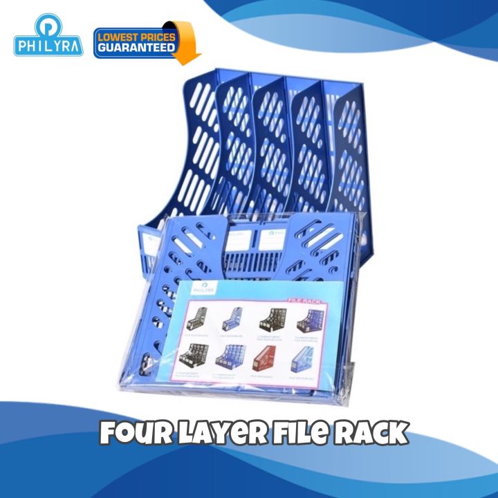 Philyra 4 Layer File Rack | Lazada PH