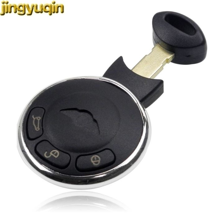 Jingyuqin Smart Car Key Fob Shell For BMW Mini Cooper R56 3 Buttons ...