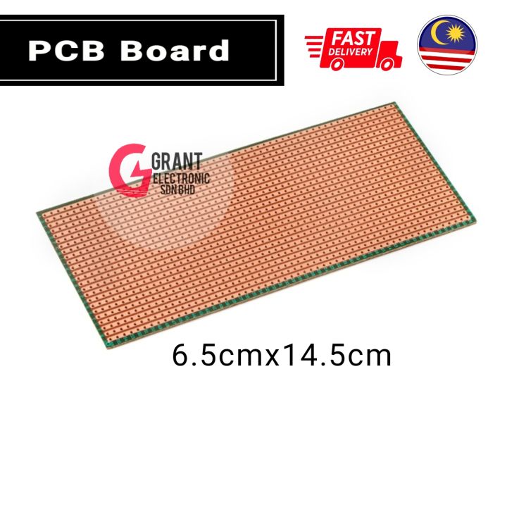 Prototype Stripboard / Circuit Board / PCB Board 6.5cmx14.5cm | Lazada