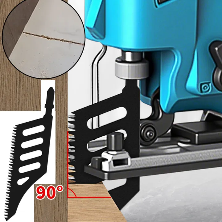 Jigsaw Blade Extra Long Heavy Duty Scroll Saw Blades T-Shank Fine ...