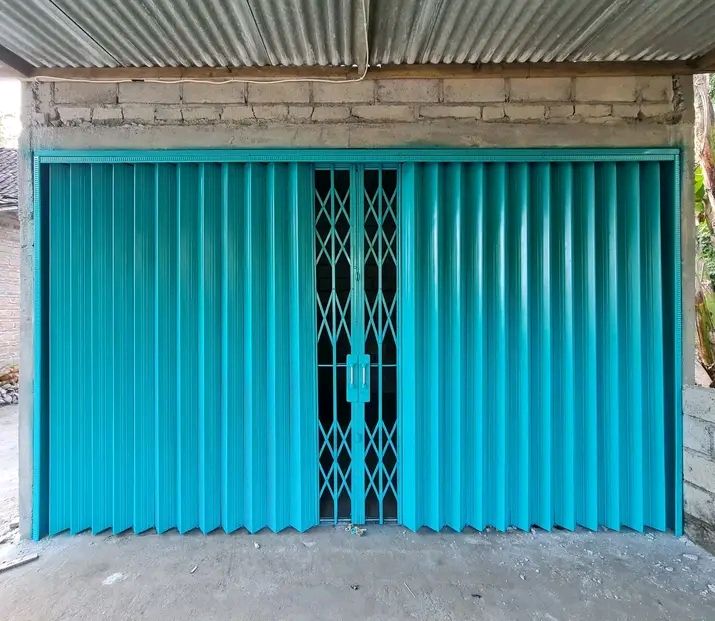 pintu folding gate Rolling door pengaman ruko | Lazada Indonesia