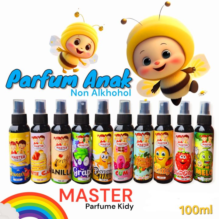 Master Parfume KlDY BPOM Parfum Anak Non Alkhohol 100ml | Lazada Indonesia