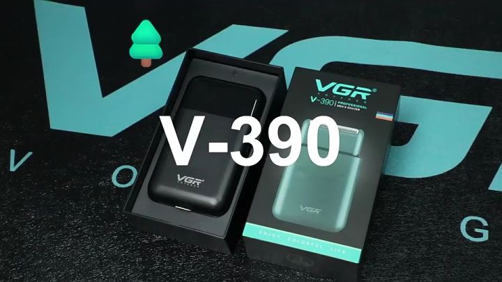 VGR V-390 Electric Shaver For Men Beard Trimmer Razor Portable Mini Shaver Reciprocating Shaving ...
