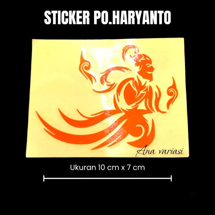 sticker po haryanto sticker logo Bis HARYANTO sticker wayang sticker ...