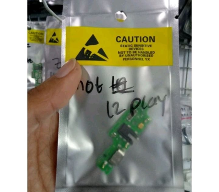 FLEXI CHARGER INFINIX X6816 / HOT 12 PLAY + MIC / FLEXIBLE BOARD CASAN ...