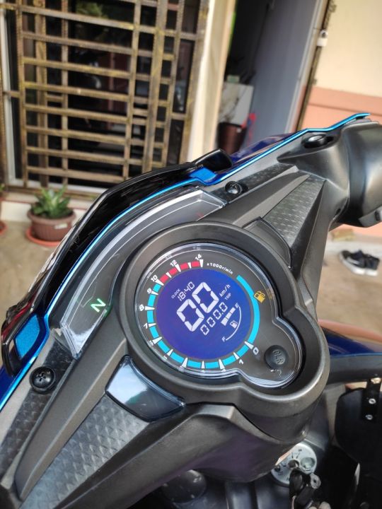YAMAHA LC135 NEW V2 - V7 DIGITAL METER SPEEDOMETER 7 COLORS LC135 V2/V3 ...