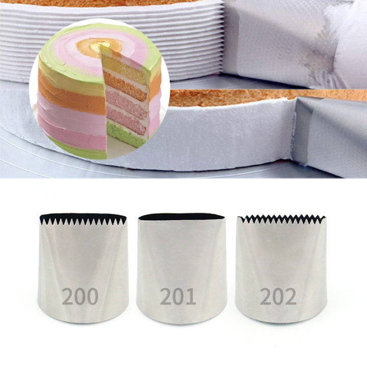 Double-Sided Cream Nozzle DIY Cake Decorating Set Stainless Steel Extra ...