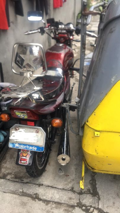 BAJAJ CT 100 OLD MODEL STAINLESS CHICKENPIPE VERSION2 (RE-FIBER ...