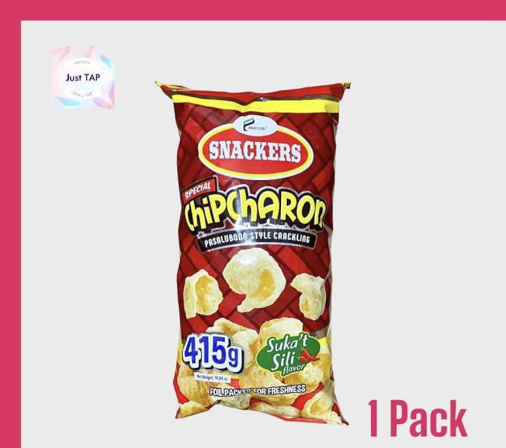 Snackers Chipcharon Suka’t Sili 415g | Lazada PH