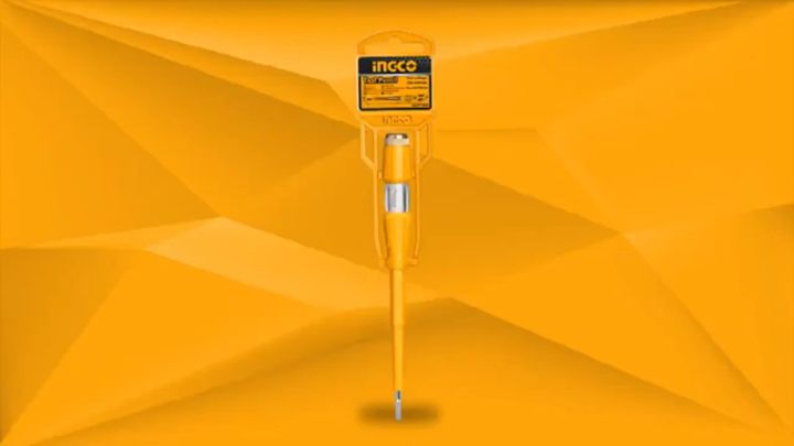 INGCO ไขควงเช็คไฟ กว้าง 4 ซม. ยาว 19 ซม. รุ่น HSDT1908 ( Test Lamp ...