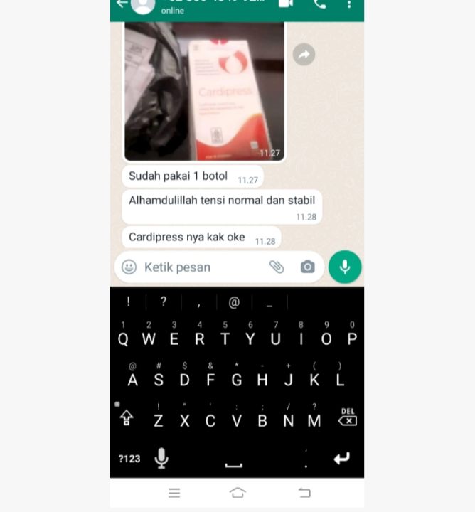 Cardipress Obat Herbal Hipertensi Kolesterol Stroke Jantung Original ...