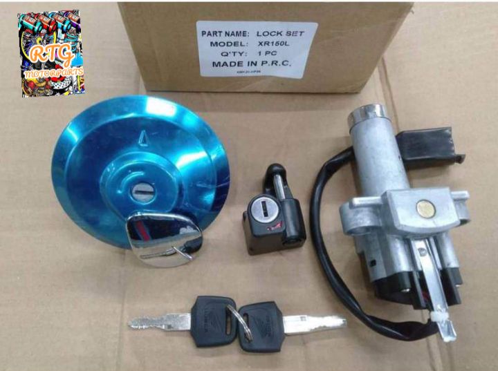 IGNITION KEY SET WITH TANK CAP FOR XR 150 HONDA | Lazada PH
