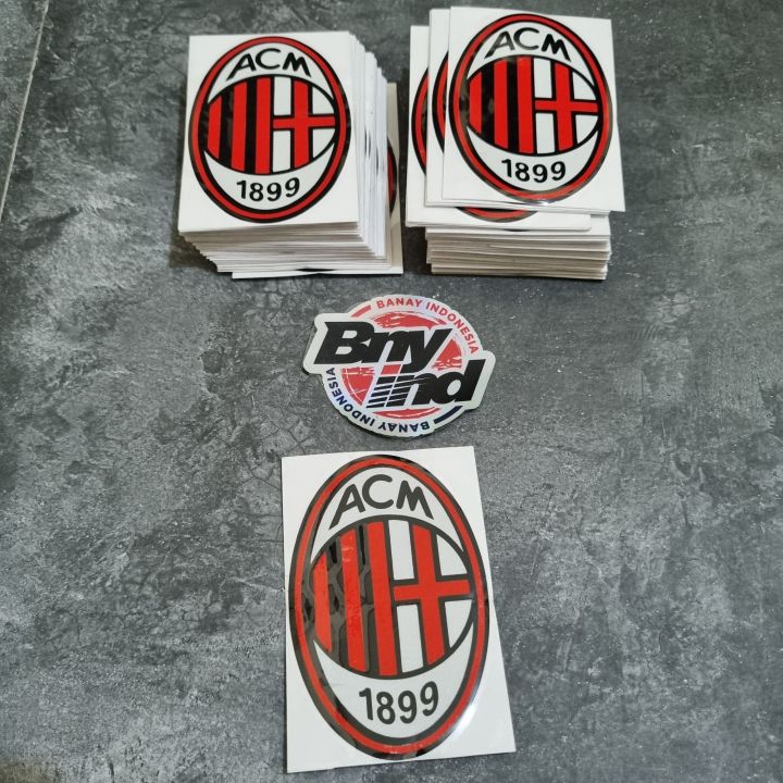 STICKER STIKER AC MILAN CUTTING | Lazada Indonesia