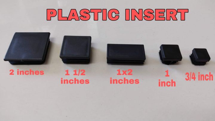 PLASTIC INSERT END CAPS (Sold per piece) | Lazada PH