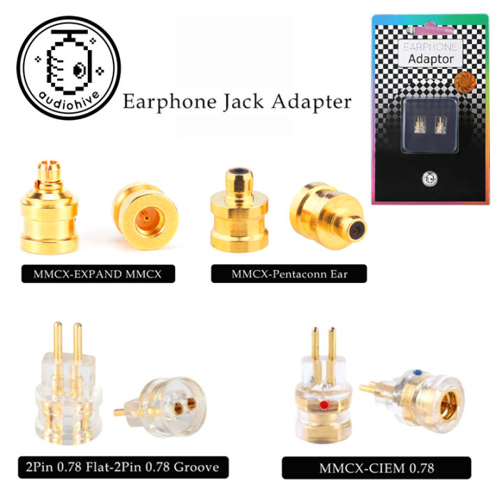 Audiohive 0.78 2pin N5005 Mmcx PE Conversion Pin Connector Headset ...