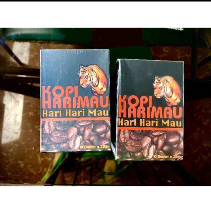 NEW STOCKS LEGIT KOPI HARIMAU HARI HARI MAU ORIGINAL ENERGY COFFEE ...