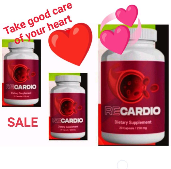 Recardio for Anti-Hypertension 20 Capsules | Lazada PH