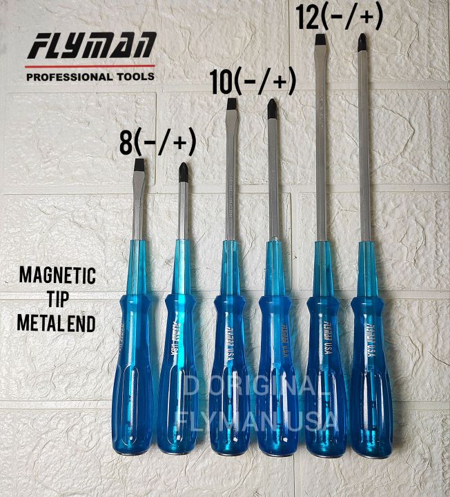 SCREW DRIVER PHILIP AND FLAT FLYMAN USA | Lazada PH