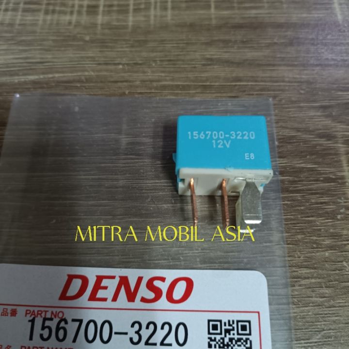 RELAY AC BIRU 12VOLT KAKI 4 DENSO TOYOTA AVANZA 156700-3220 ORIGINAL ...