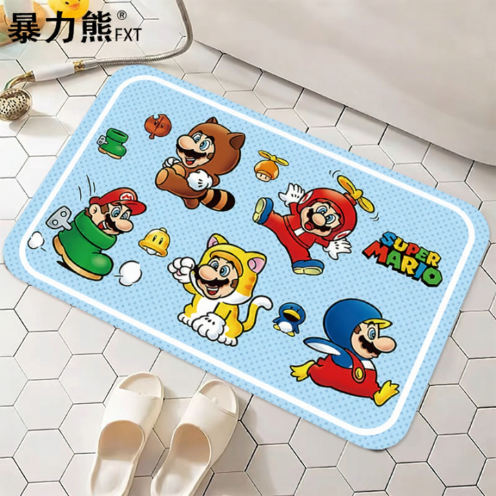 VIOLENCE BEAR | พรมปูพื้นกันน้ำและกันมัน | Lazada.co.th