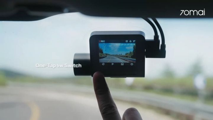 70mai Dash Camera A200-1 HDR | Dual Vision | MaiColor Vivid+ | 1080P ...