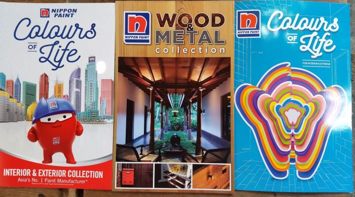 NIPPON COLOR CHART COMPLETE GUIDE FOR COLORS INTERIOR & EXTERIOR FOR ...