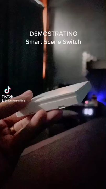 OUTSMART Zigbee Smart Scene Switch Stick Anywhere Gateway Required ...