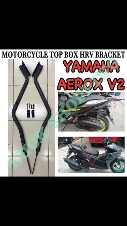 Aerox V2 Motorcycle HRV Rear Top Box Bracket Heavy Duty For Yamaha ...