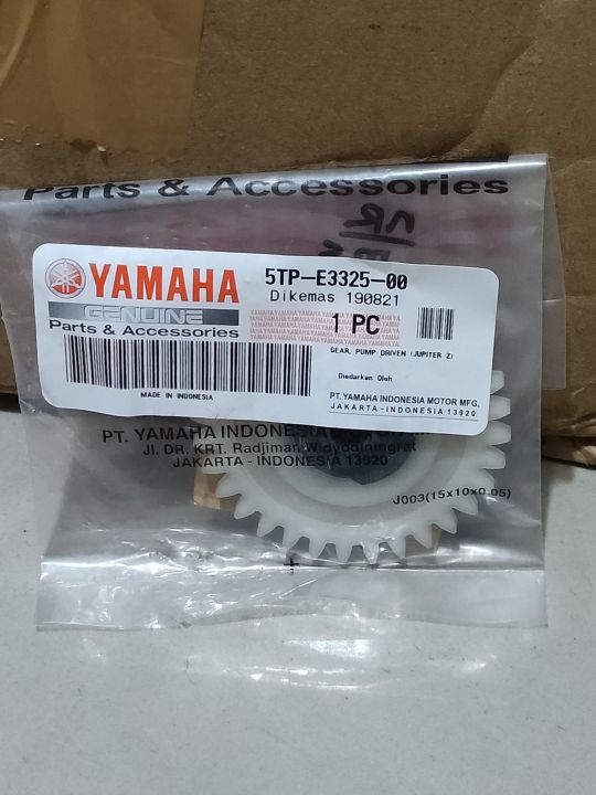 Gigi Pompa Oli Vega R New, Jupiter Z (5TP) Dijamin Asli/Original merek merk Yamaha Genuine Parts ...