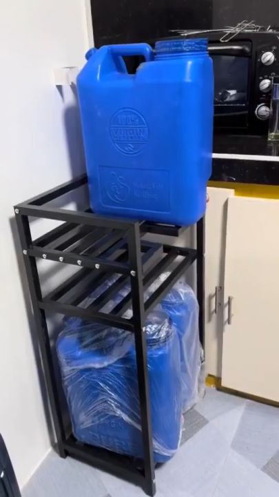 2/3 Layer Water Gallon Rack Stand Thickened Metal Rack Water Stand ...