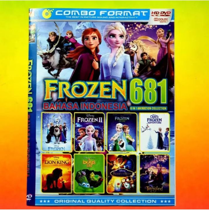 Kaset Dvd Koleksi Film Frozen Bahasa Indonesia Lengkap - Kaset dvd Film ...