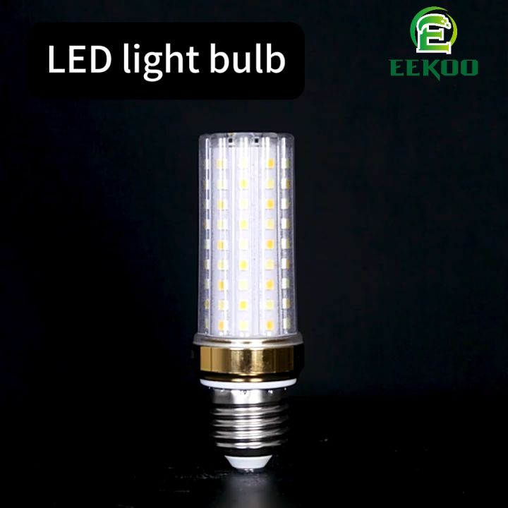 EEKOO 10PCS Tri-color LED Corn Bulb E27 led bulb 12W 16W 24W 48W High ...