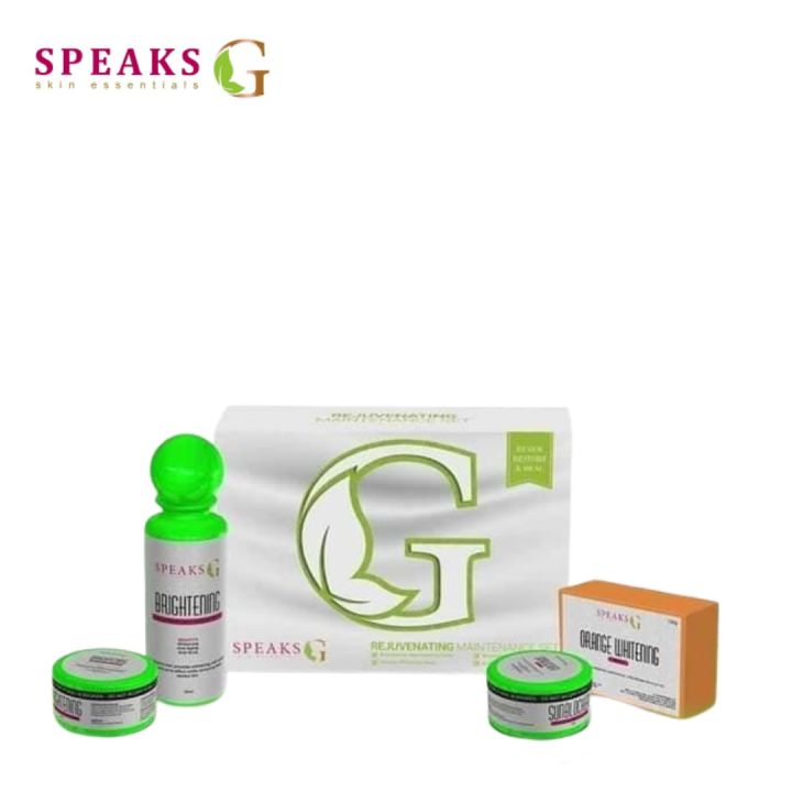 SPEAKS G REJUVENATING MAINTENANCE SET | Lazada PH