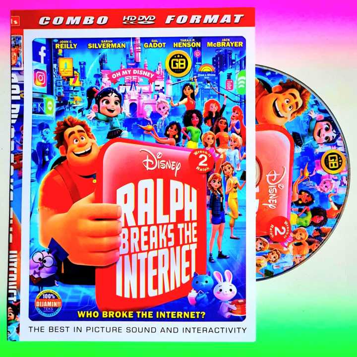 KASET DVD FILM KARTUN DISNEY RALPH-KASET DVD FILM WRECK IT RALPH-FILM ...