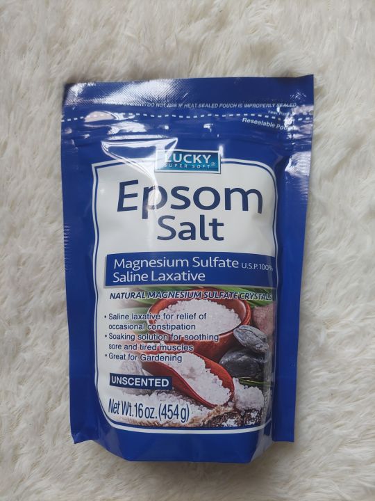 Epsom Salt Magnesium Sulfate Saline Laxative 16oz | Lazada PH